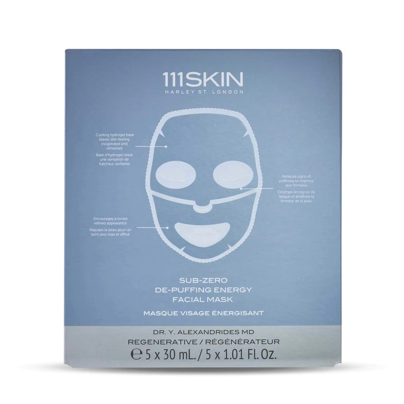 Sub-Zero De-Puffing Energy Facial Mask | The Skin Savant by Amy Peterson